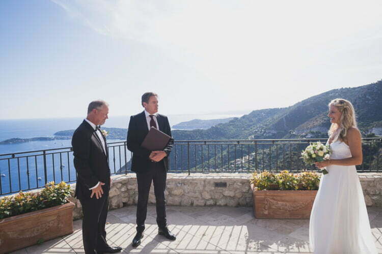 Intimate Elopement Wedding [Chateau Eza]